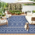 Anoncndin Outdoor Rug Waterproof 8x10 Reversible Outside Rug ...