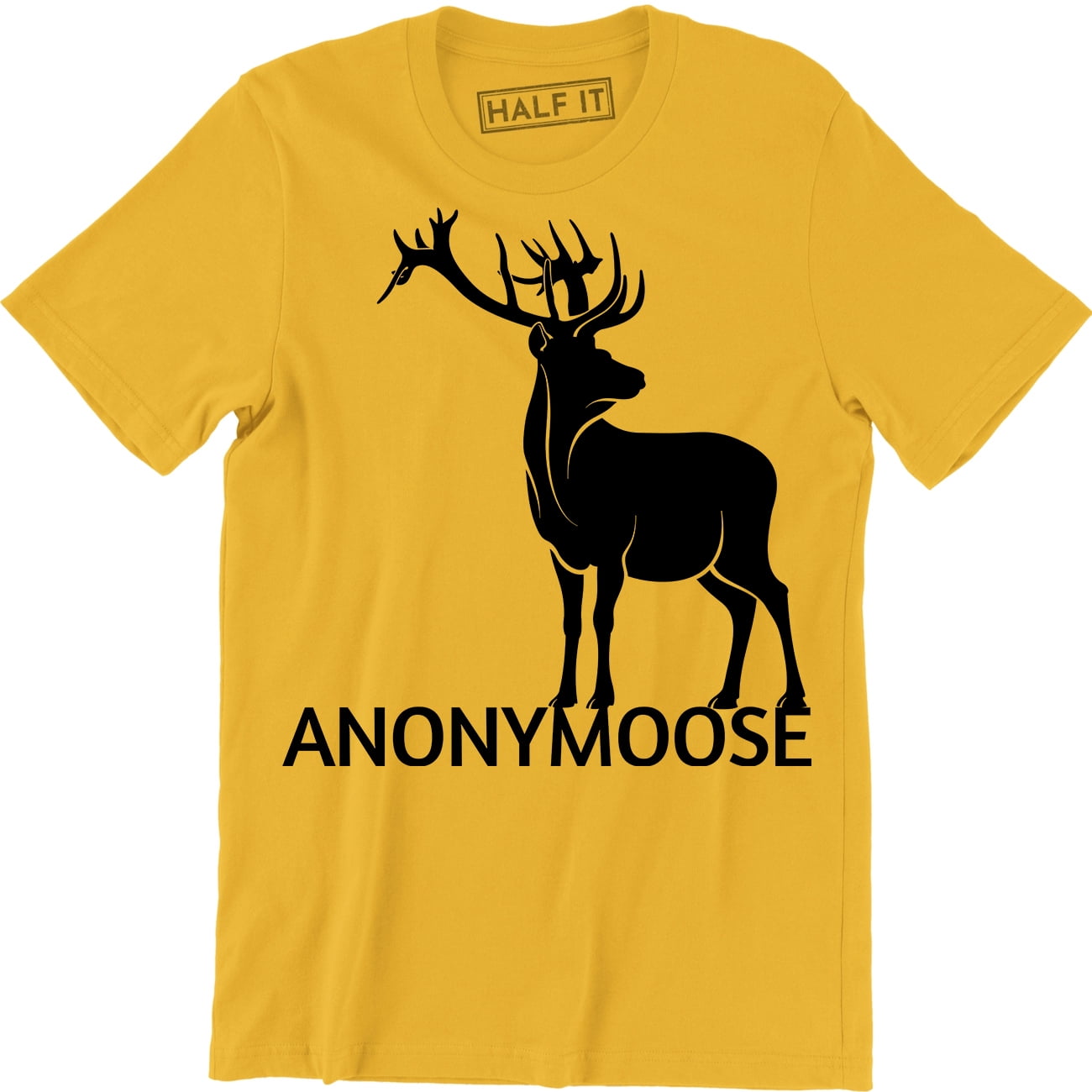 Anonymoose Funny Cool Moose Forest Animal Hilarious Gift Idea Men's T ...