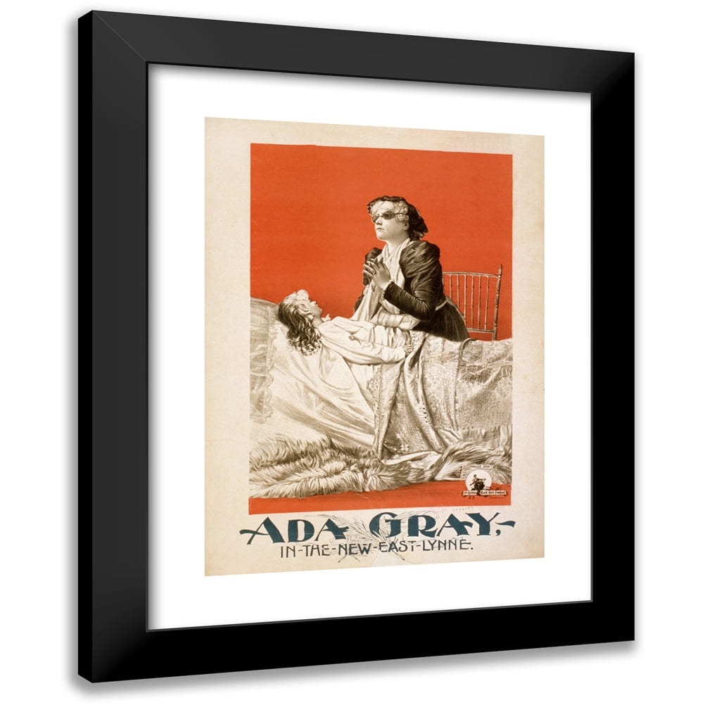 Anonymous 11x14 Black Modern Framed Museum Art Print Titled - Ada Gray ...