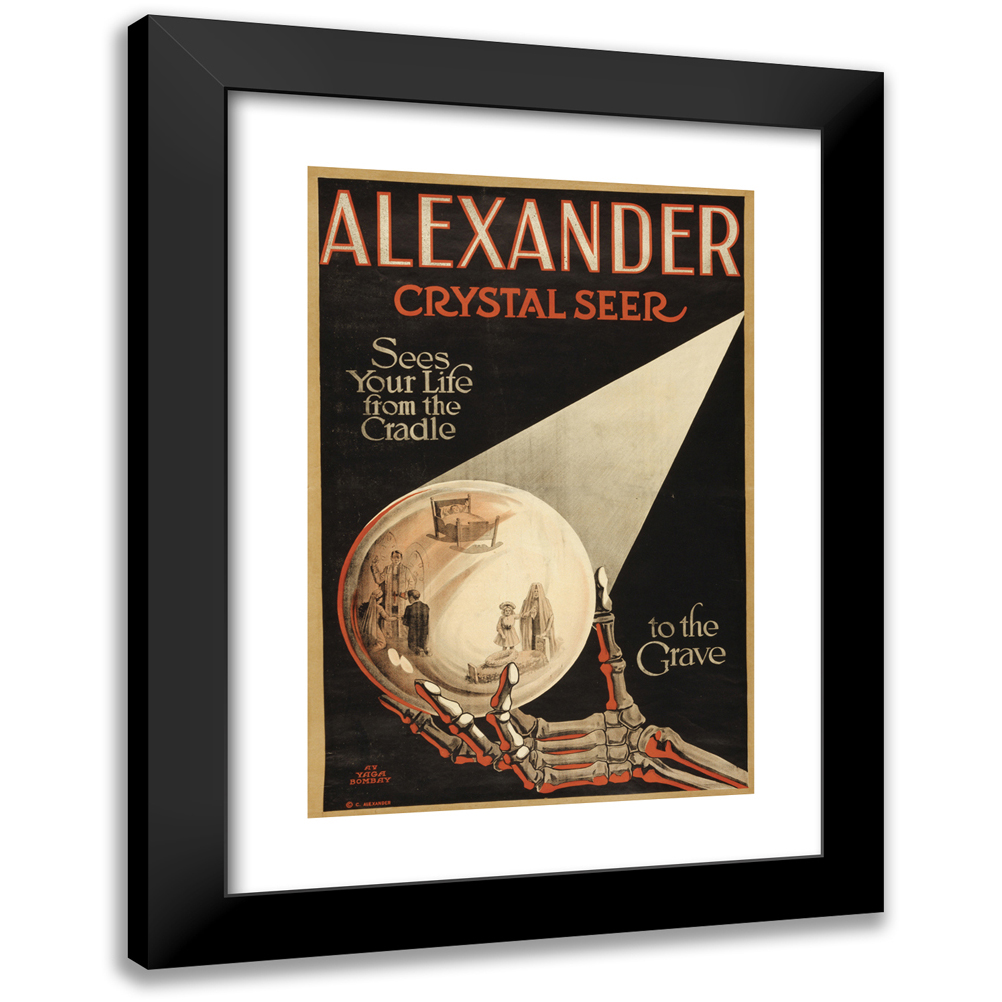 Anonymous 11x14 Black Modern Framed Museum Art Print Titled - Alexander ...