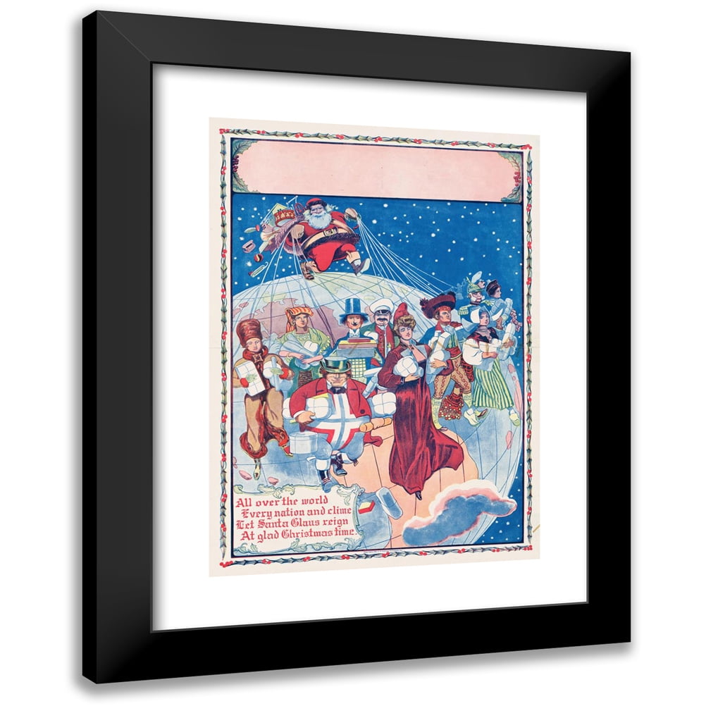 Anonymous 11x14 Black Modern Framed Museum Art Print Titled - All Over ...