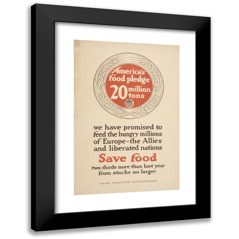 Anonymous 11x14 Black Modern Framed Museum Art Print Titled - America's ...