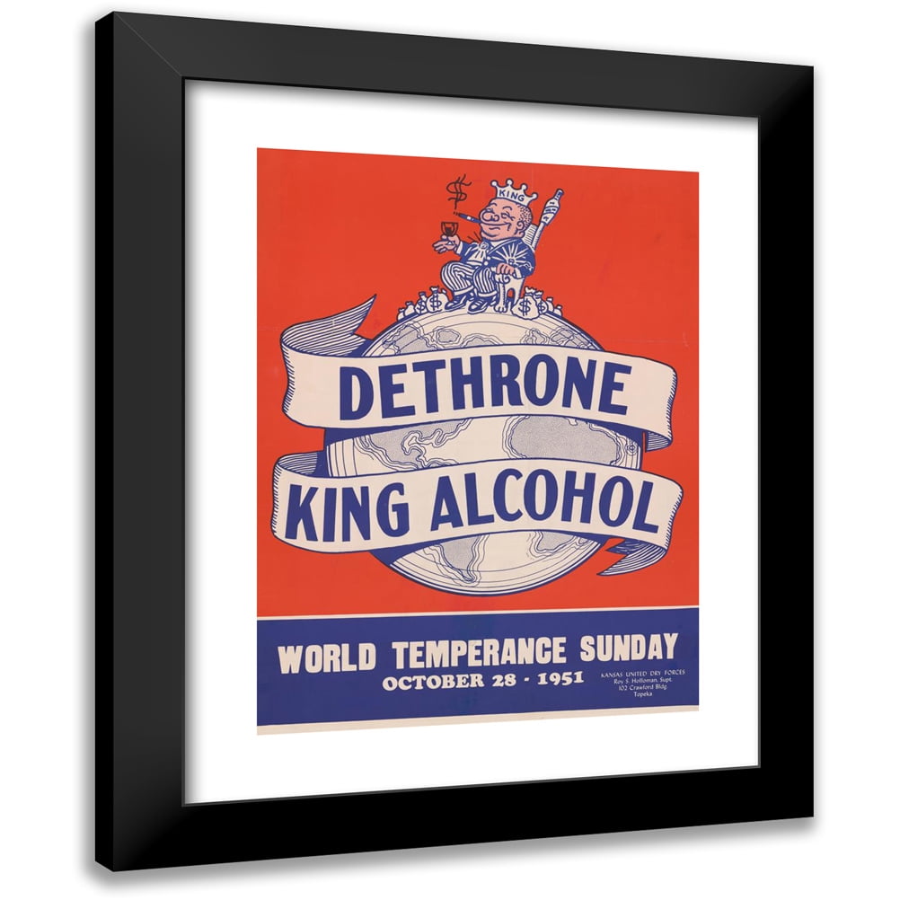 Anonymous 11x14 Black Modern Framed Museum Art Print Titled - Dethrone ...