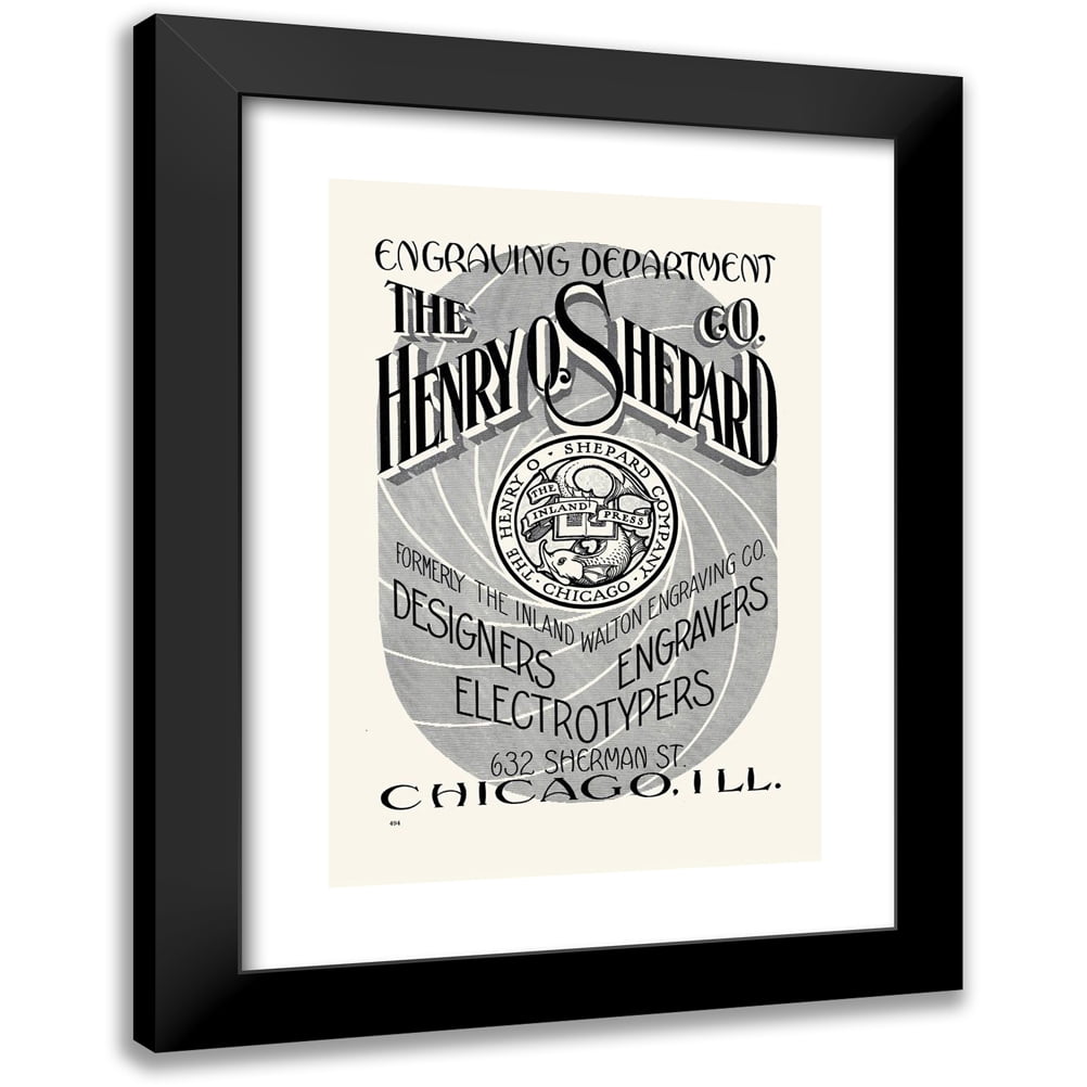 Anonymous 11x14 Black Modern Framed Museum Art Print Titled - Henry O ...