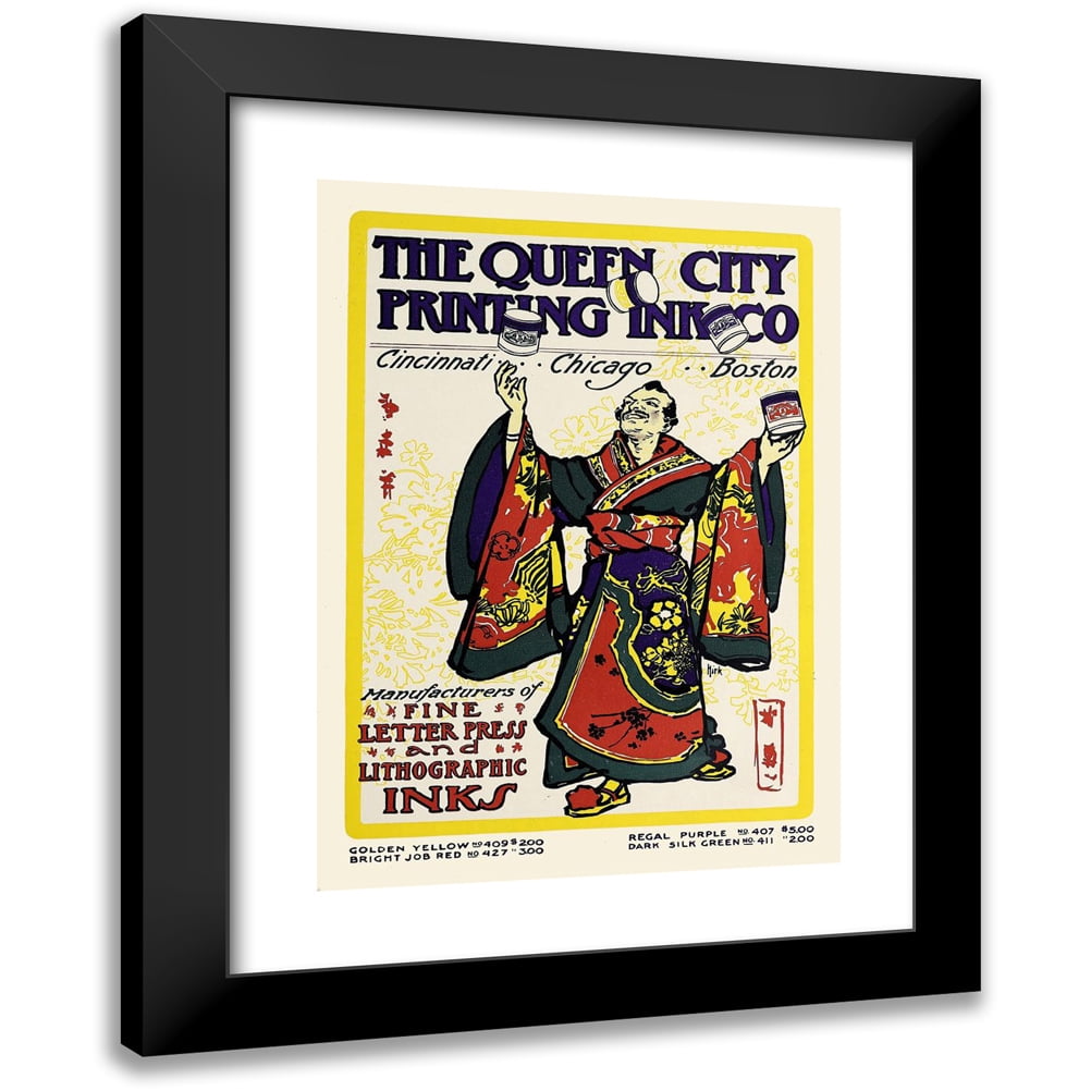 Anonymous 11x14 Black Modern Framed Museum Art Print Titled - Queen ...