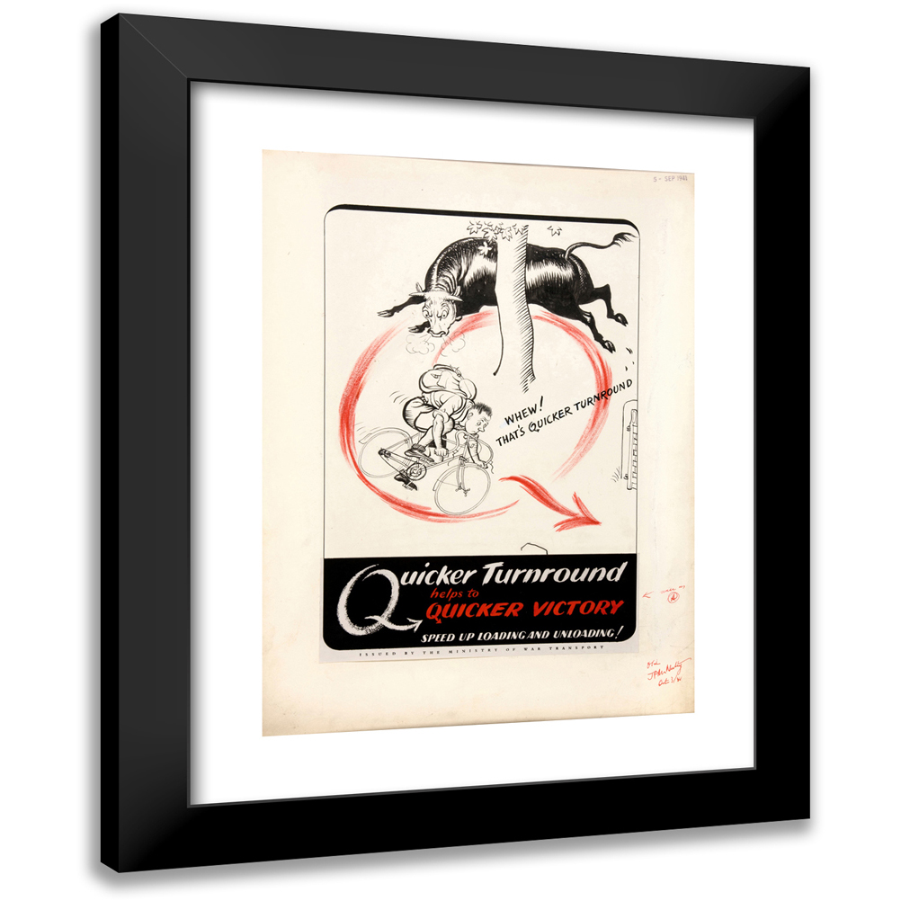 Anonymous 11x14 Black Modern Framed Museum Art Print Titled - Quicker ...