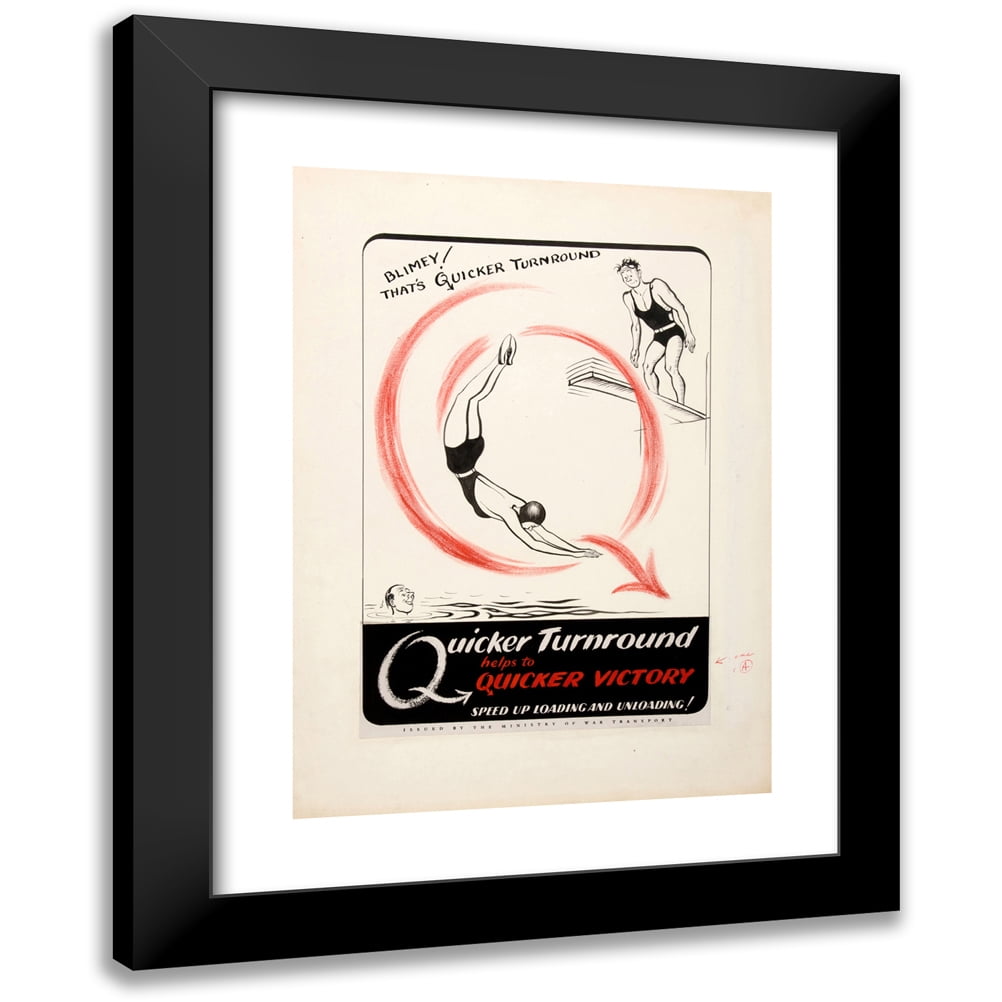 Anonymous 11x14 Black Modern Framed Museum Art Print Titled - Quicker ...