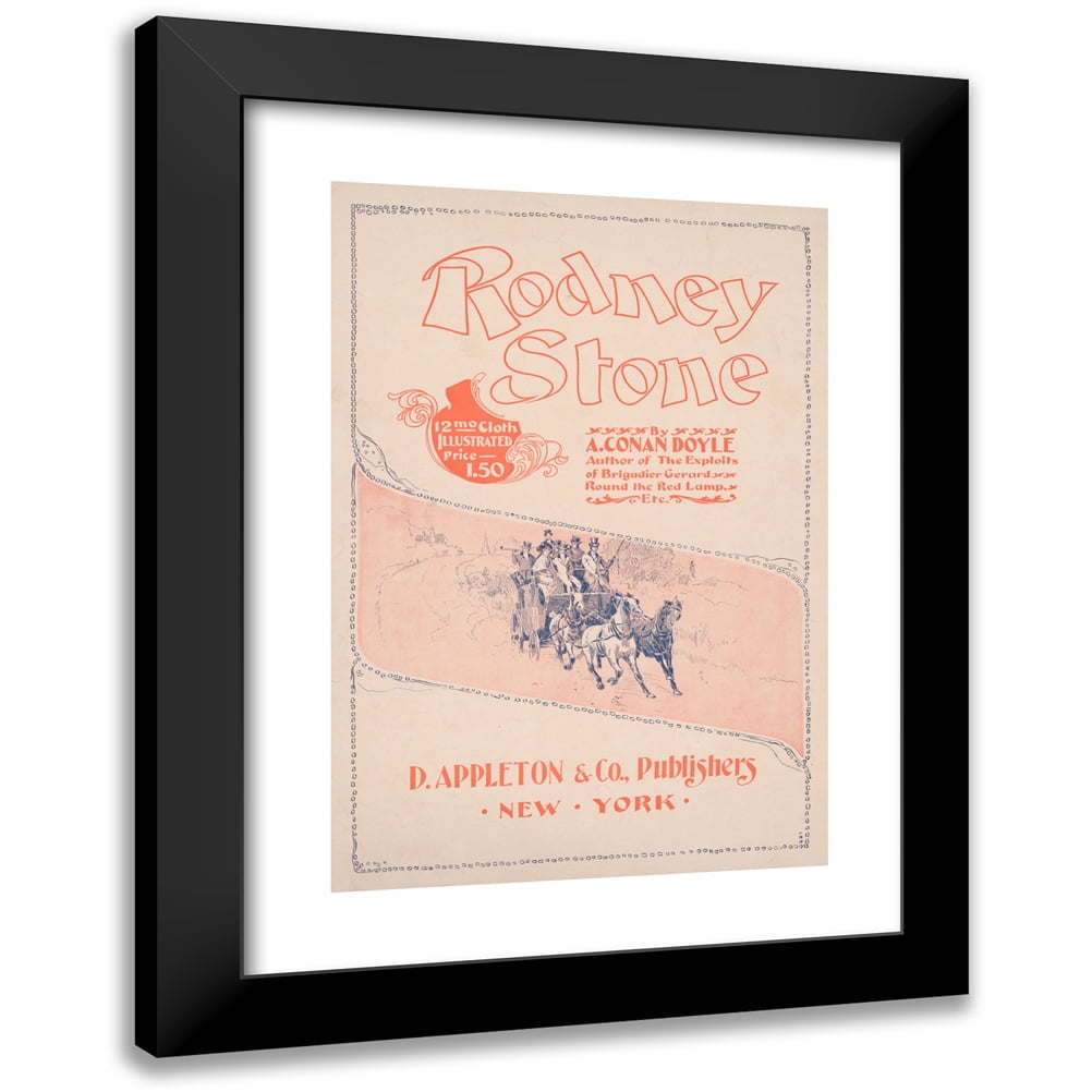 Anonymous 11x14 Black Modern Framed Museum Art Print Titled - Rodney ...