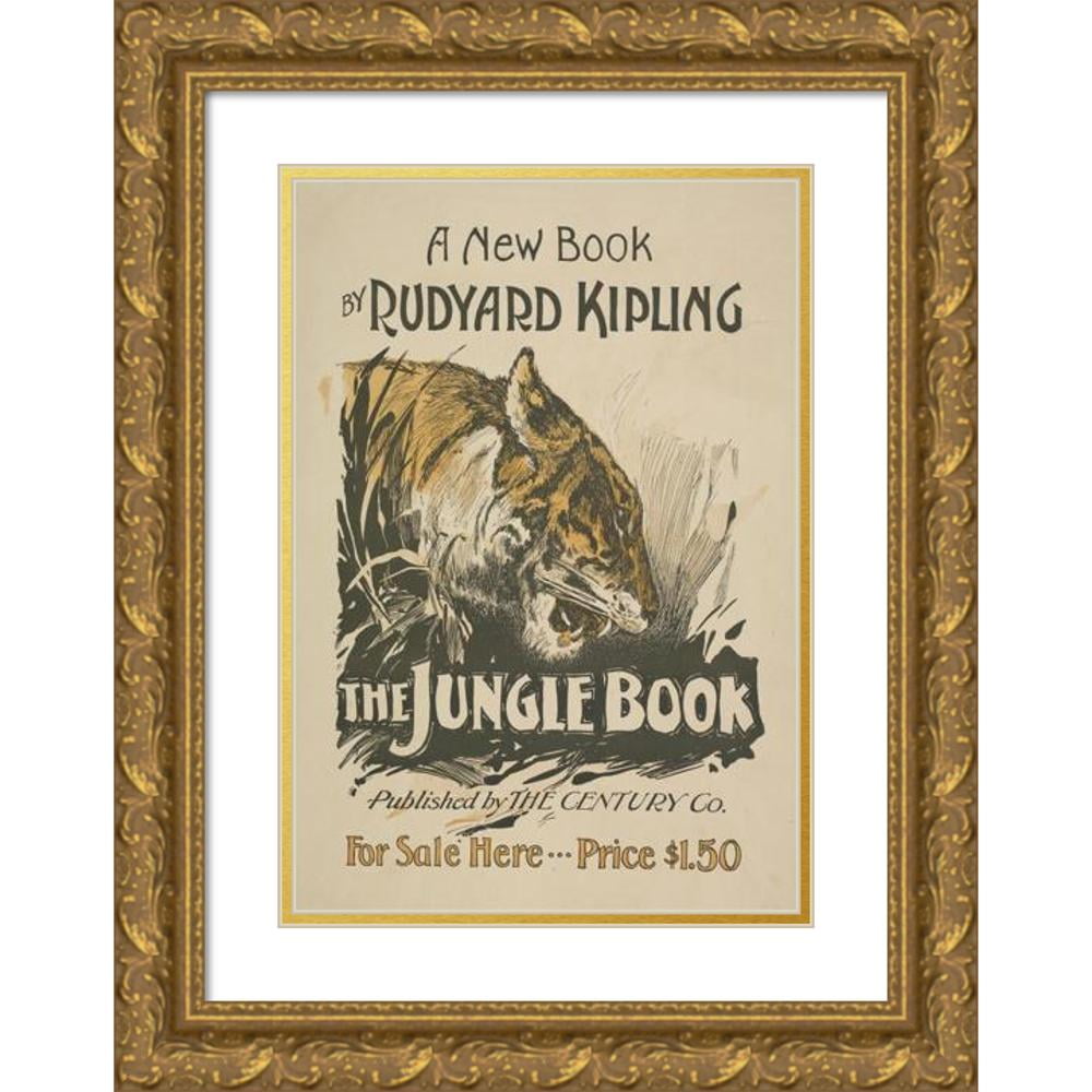 Anonymous 11x14 Gold Ornate Wood Frame and Double Matted Museum Art ...