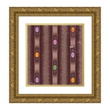 Anonymous 12x13 Gold Ornate Wood Frame and Double Matted Museum Art ...