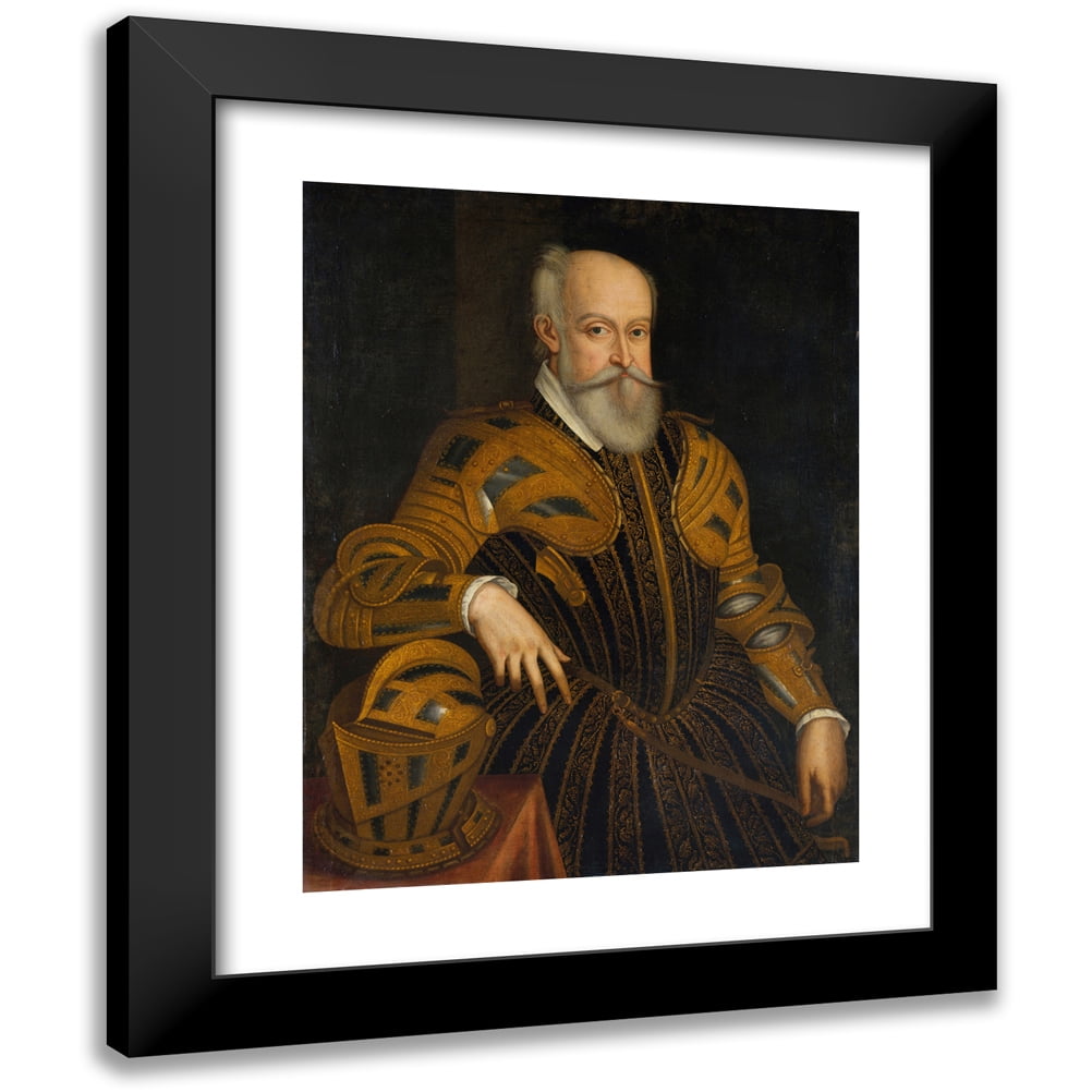 Anonymous 12x14 Black Modern Framed Museum Art Print Titled - Alfonso ...