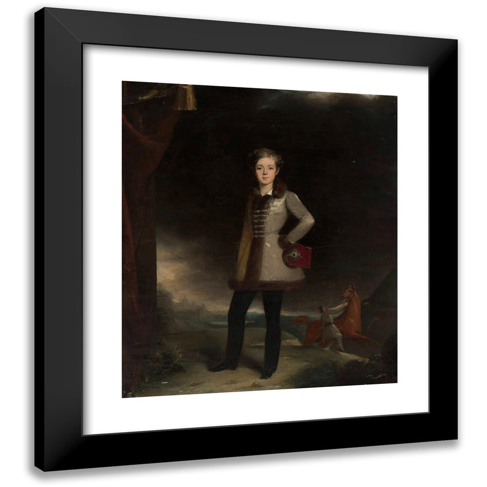 Anonymous 12x14 Black Modern Framed Museum Art Print Titled - Childhood ...