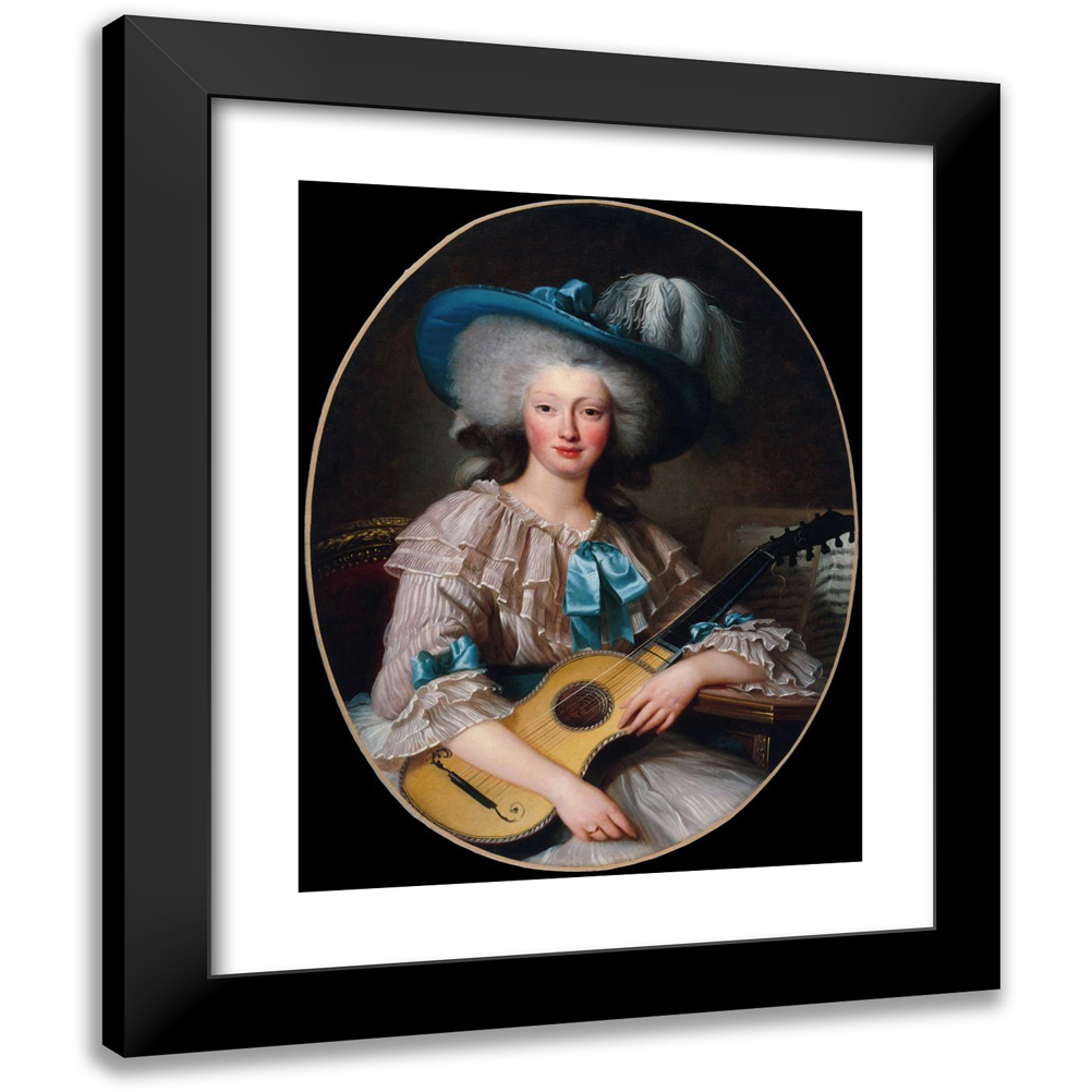 Anonymous 12x14 Black Modern Framed Museum Art Print Titled - Portrait ...