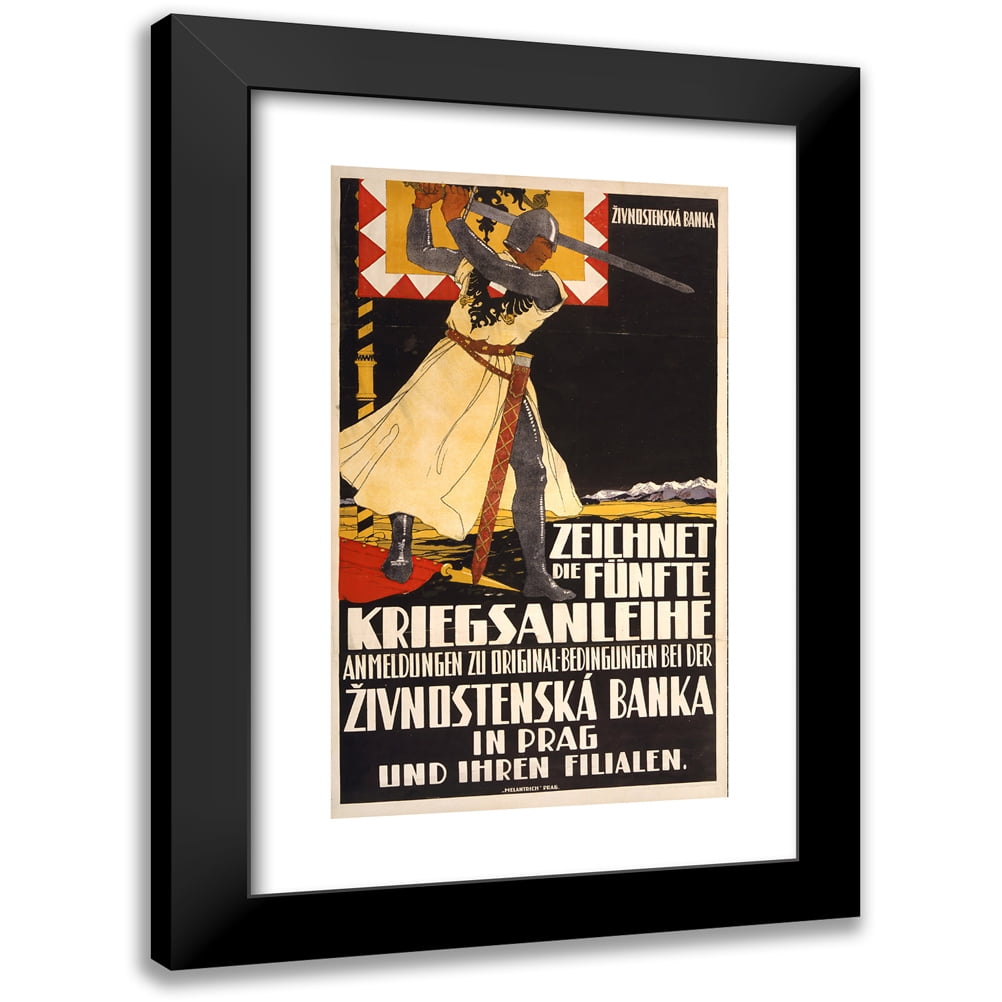 Anonymous 12x18 Black Modern Framed Museum Art Print Titled - Draw the ...