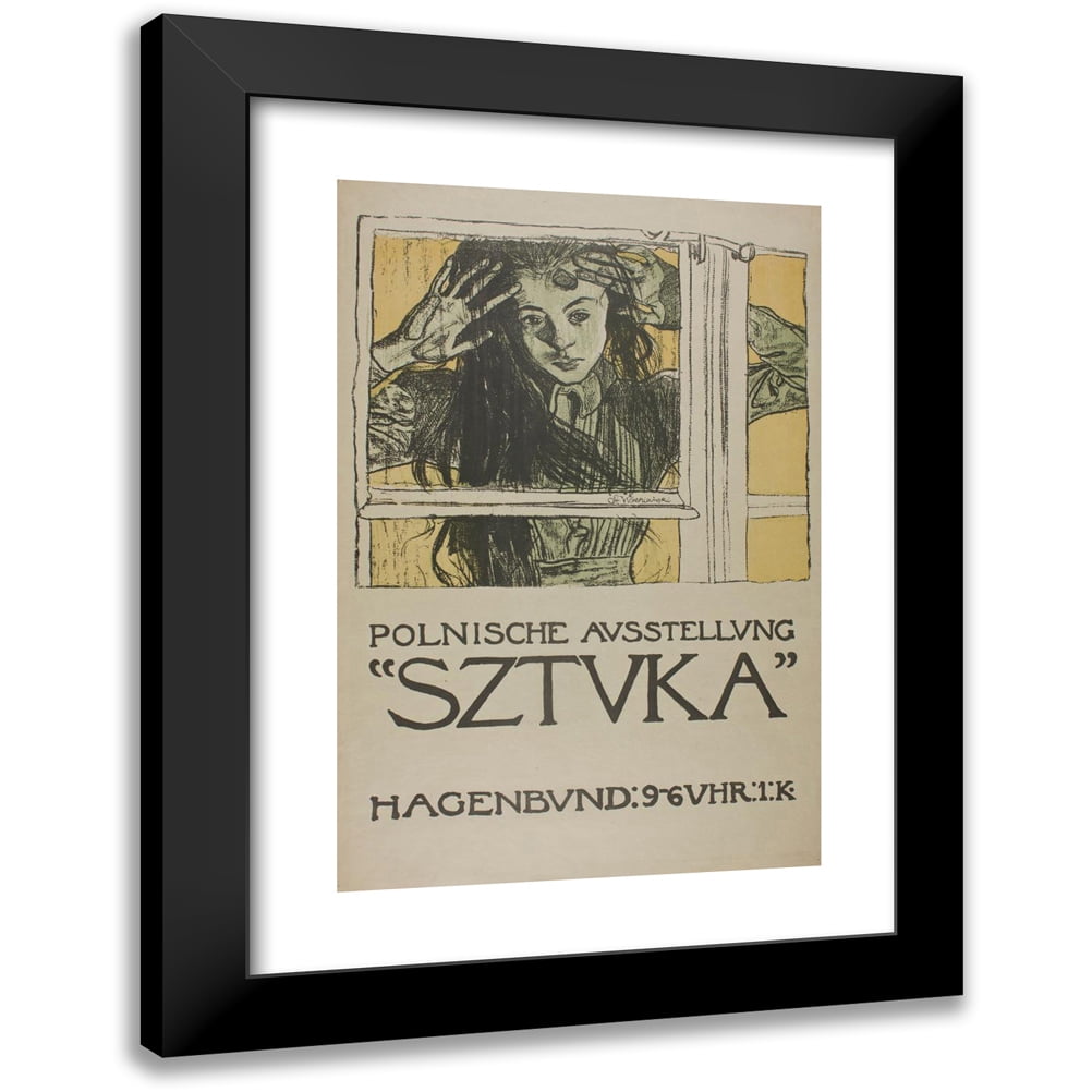 Anonymous 13x18 Black Modern Framed Museum Art Print Titled - Polnische ...