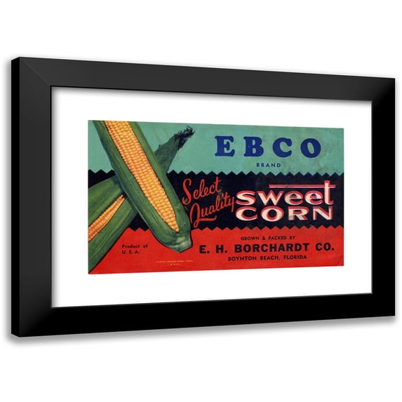 Anonymous 14x11 Black Modern Framed Museum Art Print Titled - Ebco ...