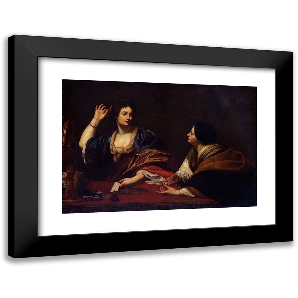 Anonymous 14x11 Black Modern Framed Museum Art Print Titled - Martha ...