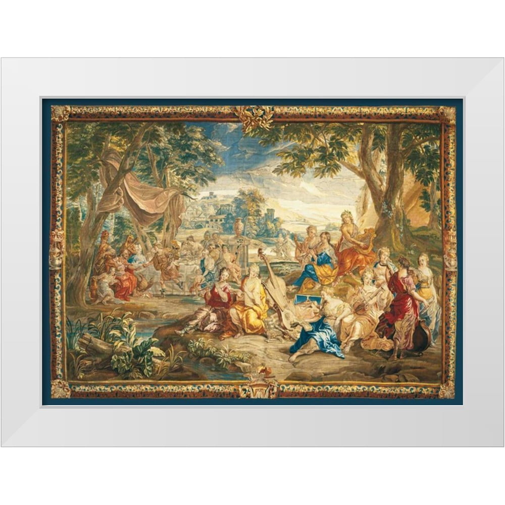 Anonymous 14x11 White Modern Wood Framed Museum Art Print Titled ...