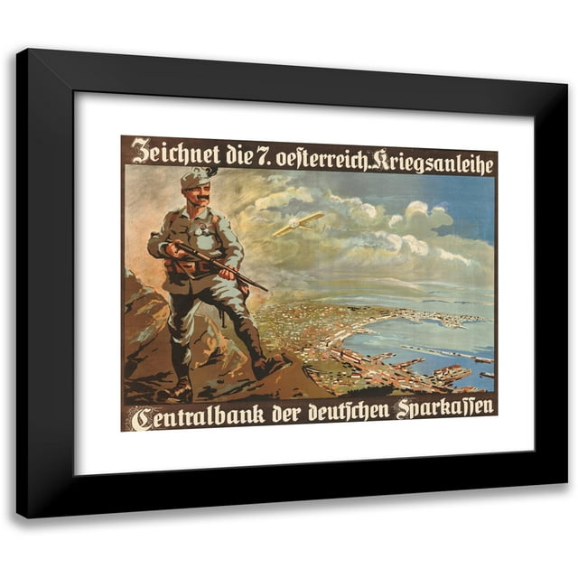 Anonymous 14x12 Black Modern Framed Museum Art Print Titled - Draw the ...