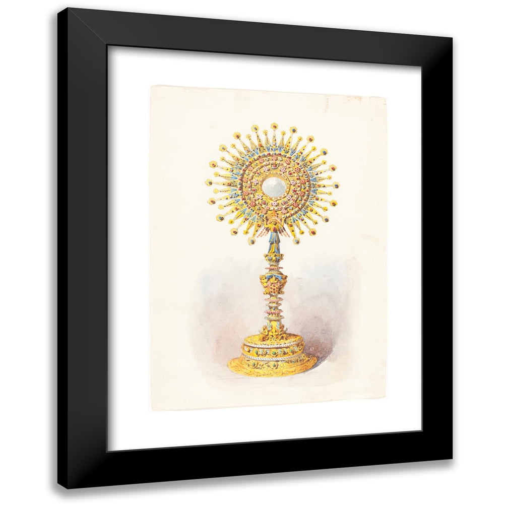 Anonymous 14x18 Black Modern Framed Museum Art Print Titled - A ...