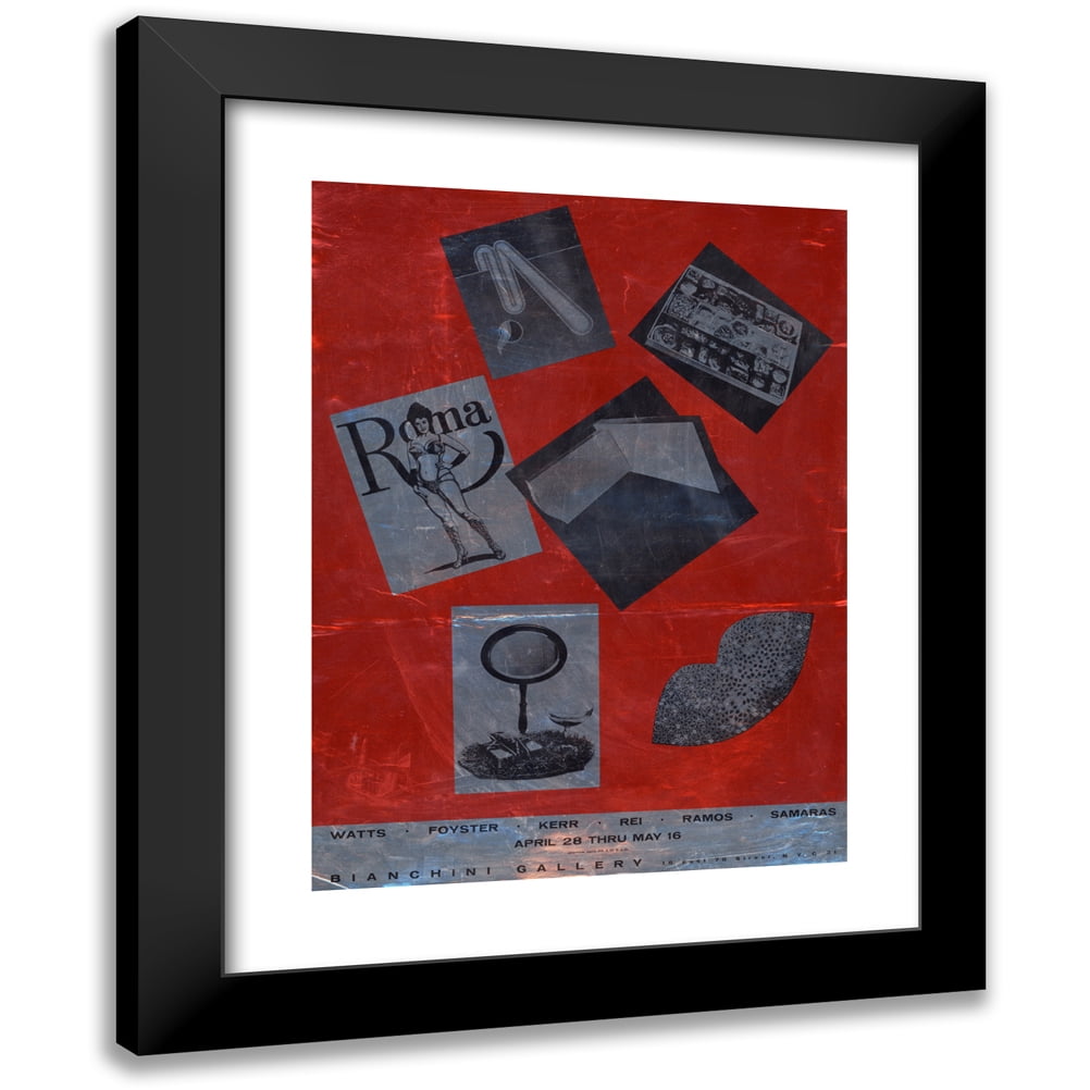 Anonymous 14x18 Black Modern Framed Museum Art Print Titled ...