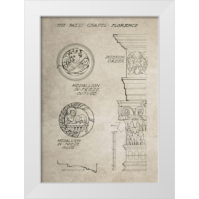 Anonymous 14x18 White Modern Wood Framed Museum Art Print Titled ...