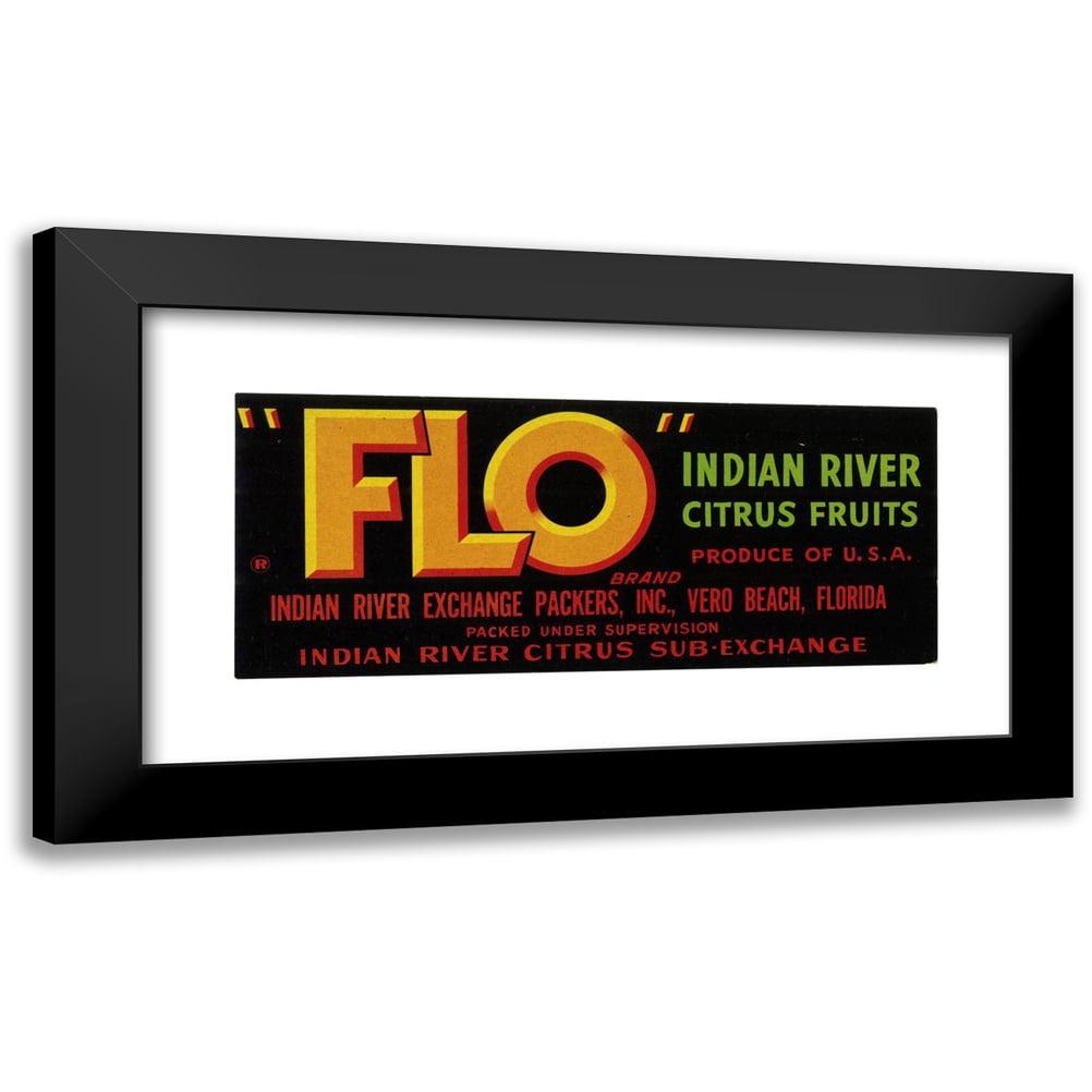 Anonymous 14x8 Black Modern Framed Museum Art Print Titled - Flo Brand ...