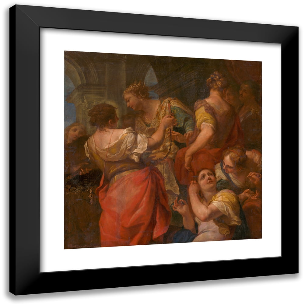 Anonymous 15x15 Black Modern Framed Museum Art Print Titled - Achilles ...