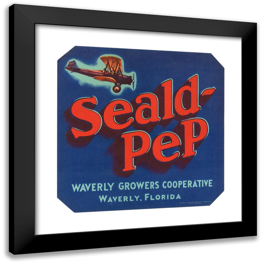 Anonymous 15x15 Black Modern Framed Museum Art Print Titled - Seald-Pep ...