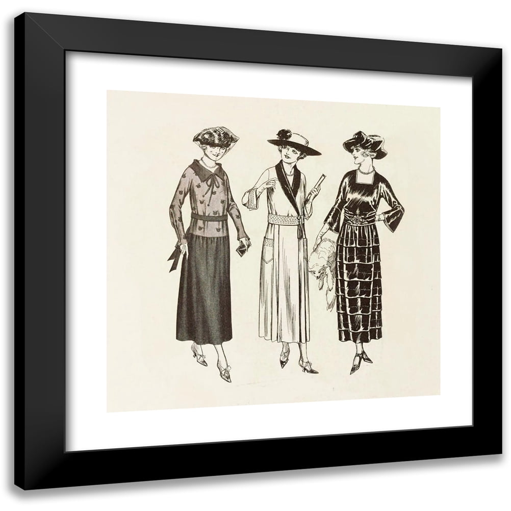 Anonymous 15x15 Black Modern Framed Museum Art Print Titled - The ...