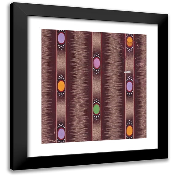 Anonymous 15x16 Black Modern Framed Museum Art Print Titled - Textile ...