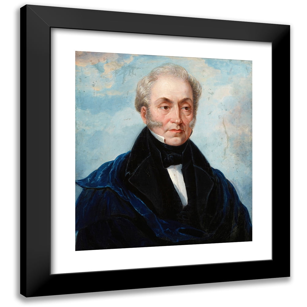 Anonymous 15x17 Black Modern Framed Museum Art Print Titled - Portrait ...
