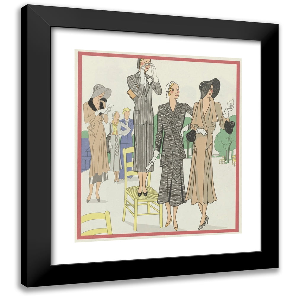 Anonymous 15x17 Black Modern Framed Museum Art Print Titled - Art ...