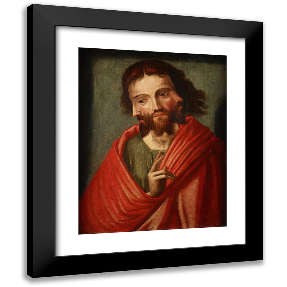 Anonymous 15x18 Black Modern Framed Museum Art Print Titled - Christ ...