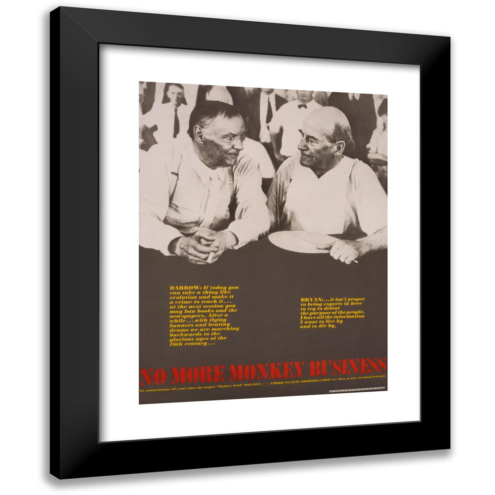 Anonymous 15x18 Black Modern Framed Museum Art Print Titled - No More ...