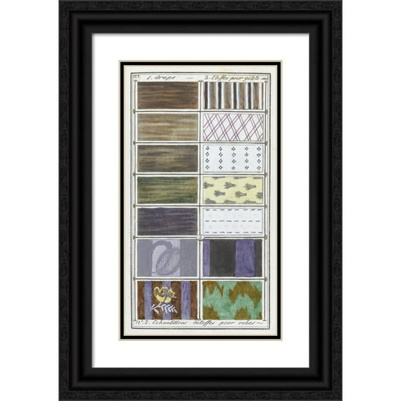 Anonymous 15x24 Black Ornate Framed Double Matted Museum Art Print ...