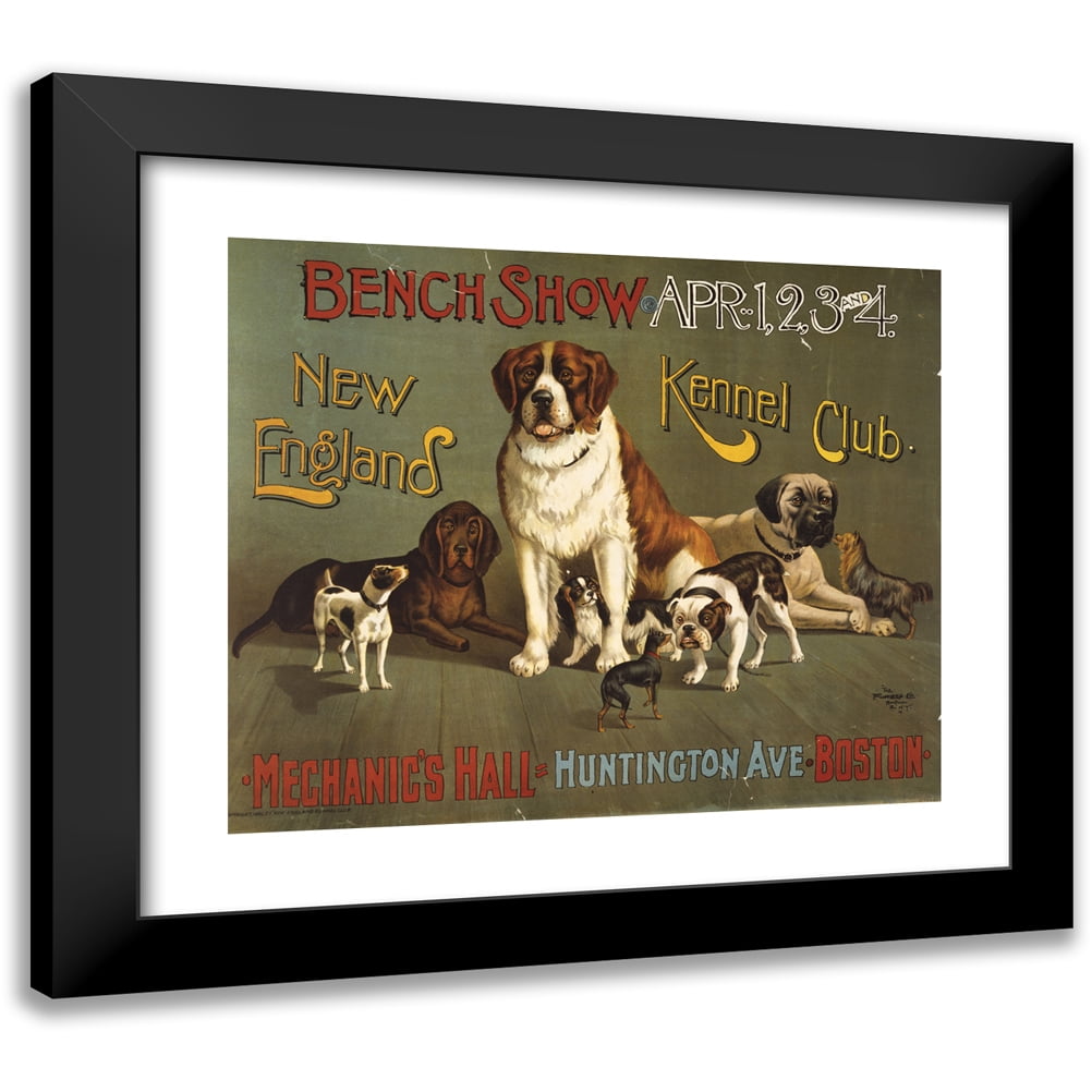 Anonymous 17x15 Black Modern Framed Museum Art Print Titled - Bench ...