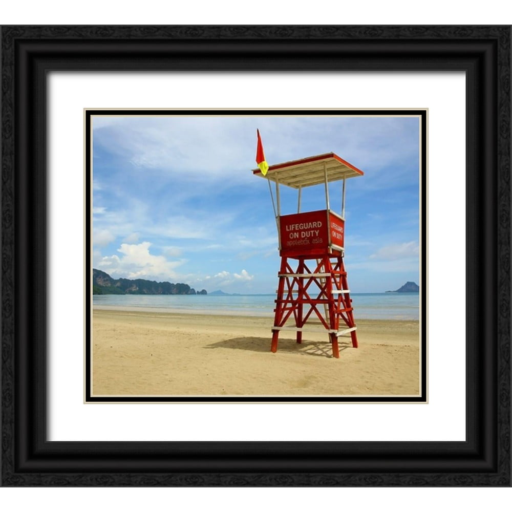 Anonymous 17x15 Black Ornate Wood Framed with Double Matting Museum Art ...