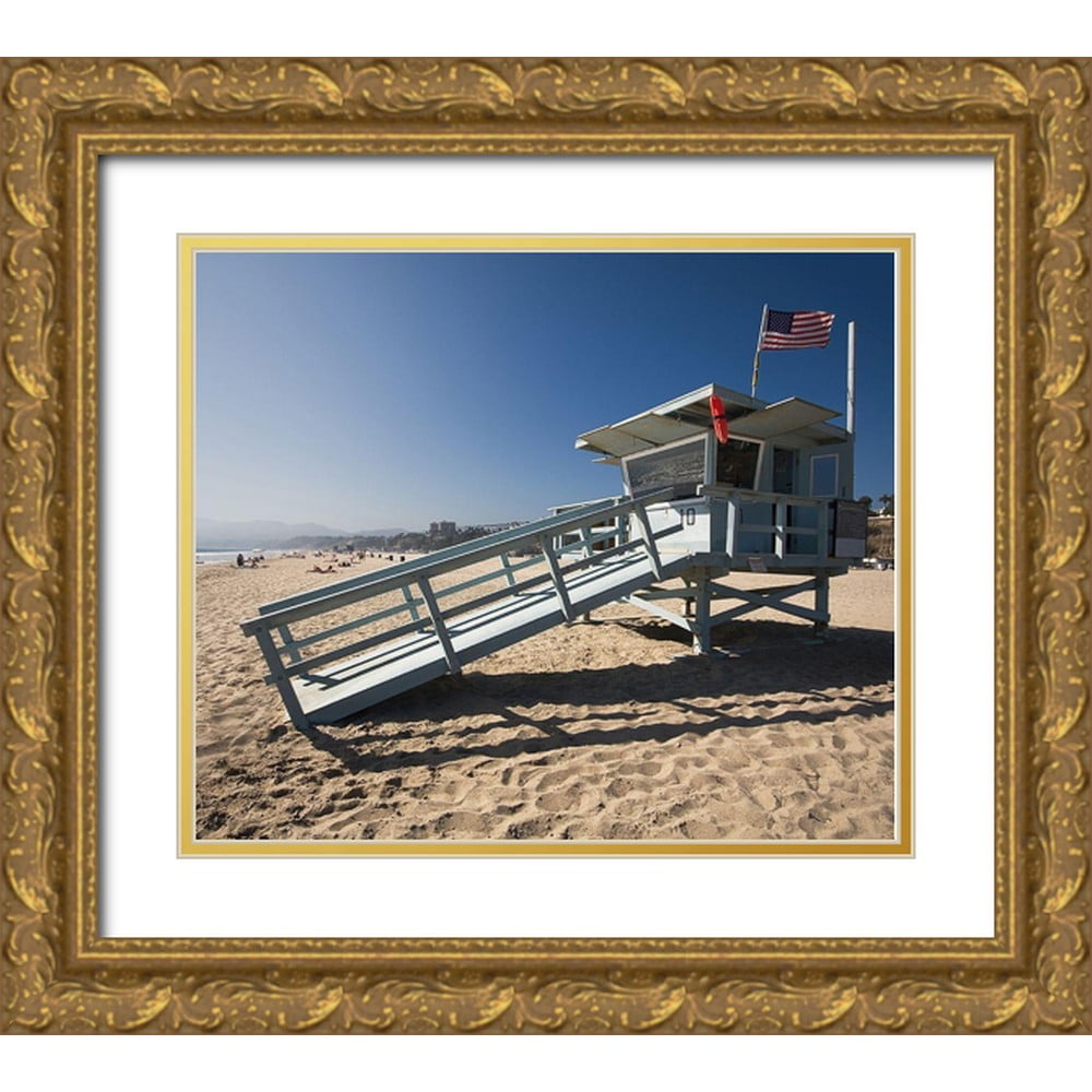 Anonymous 17x15 Gold Ornate Wood Framed with Double Matting Museum Art ...