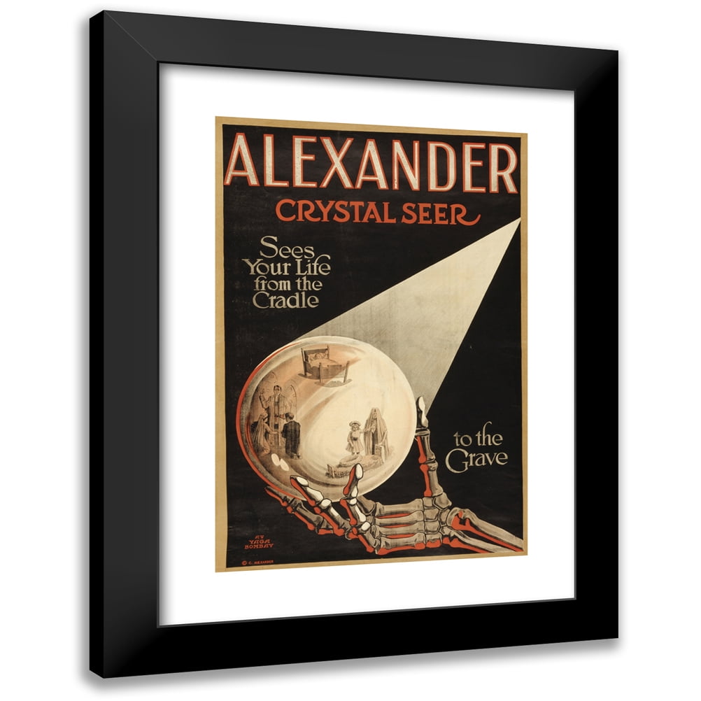 Anonymous 17x24 Black Modern Framed Museum Art Print Titled - Alexander ...