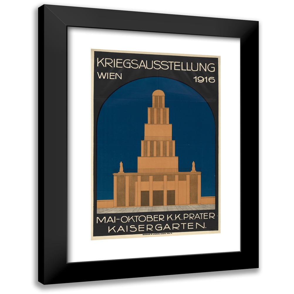 Anonymous 17x24 Black Modern Framed Museum Art Print Titled - Poster of ...