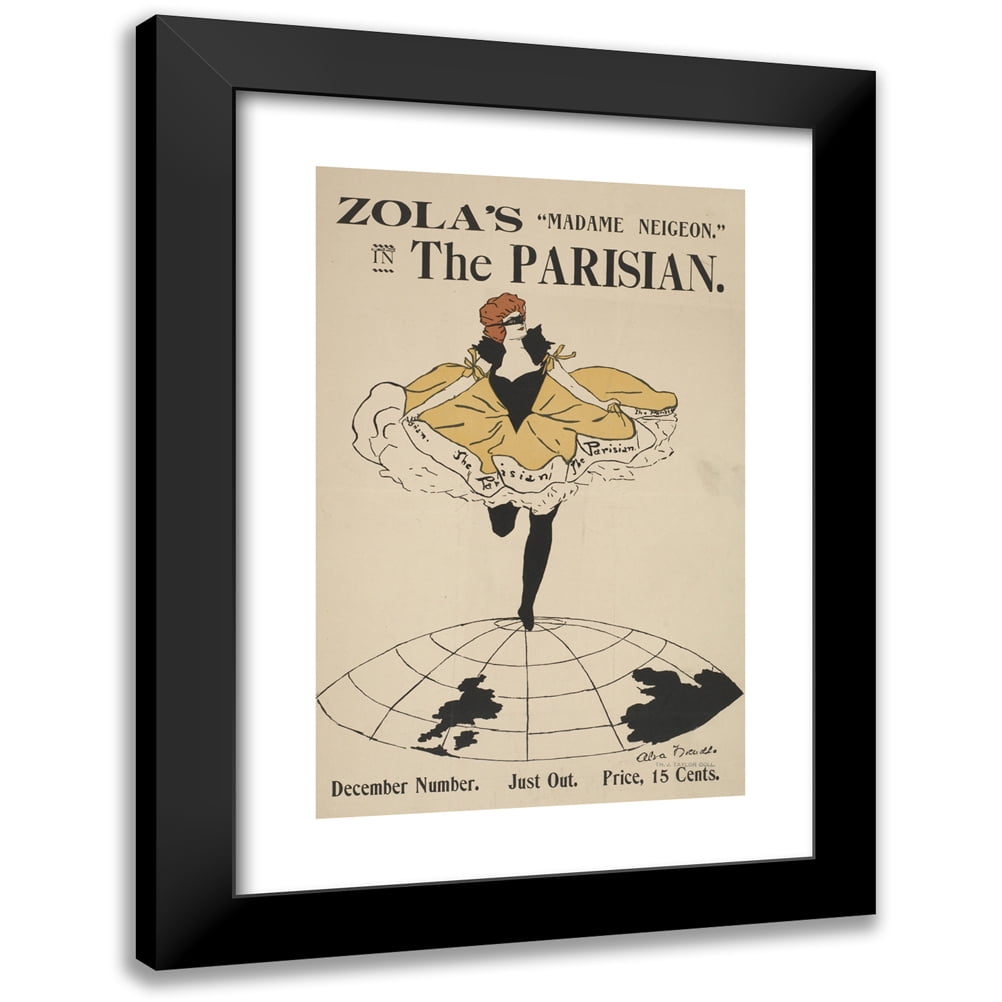 Anonymous 17x24 Black Modern Framed Museum Art Print Titled - Zola's ...
