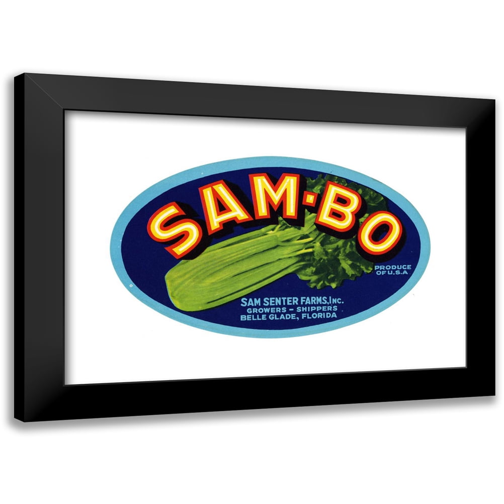 Anonymous 18x12 Black Modern Framed Museum Art Print Titled - Sam-Bo ...