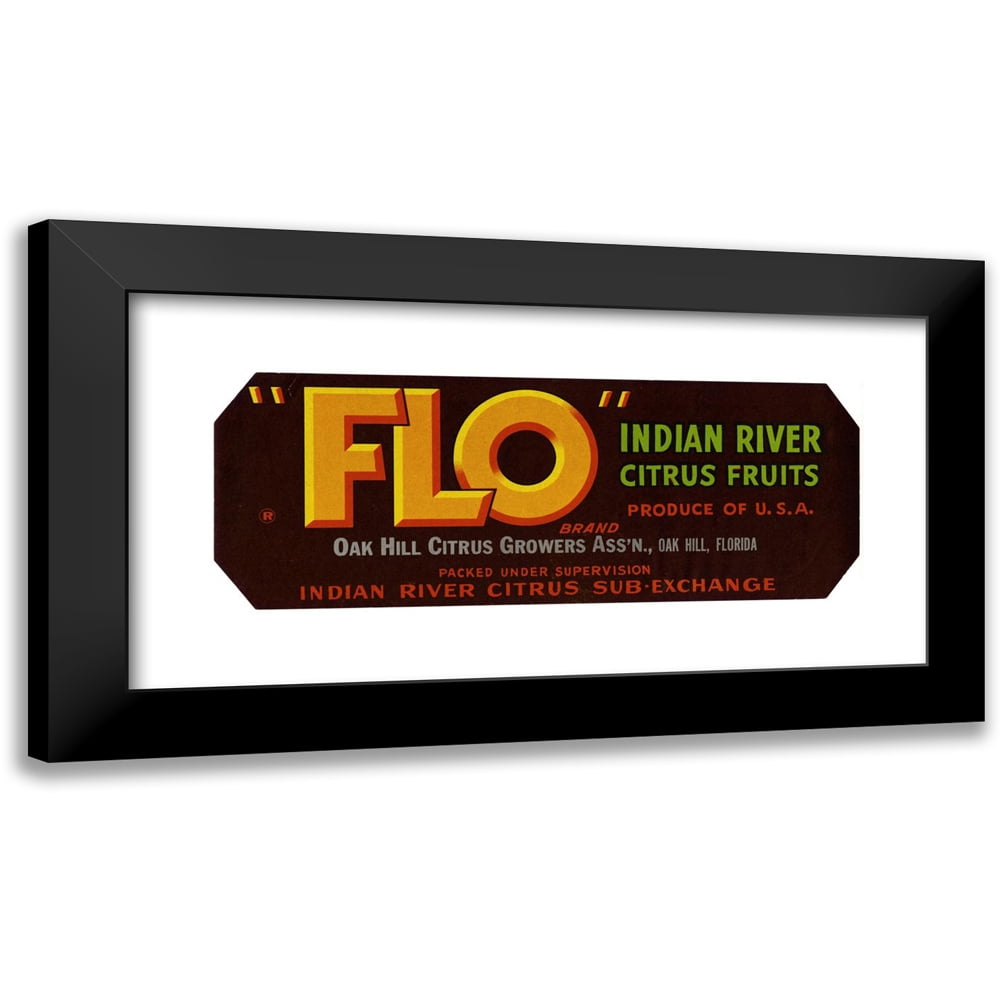 Anonymous 18x9 Black Modern Framed Museum Art Print Titled - Flo Brand ...