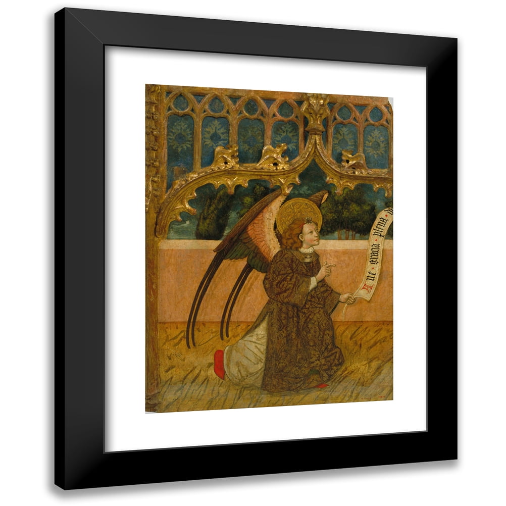 Anonymous 19x24 Black Modern Framed Museum Art Print Titled - Archangel ...