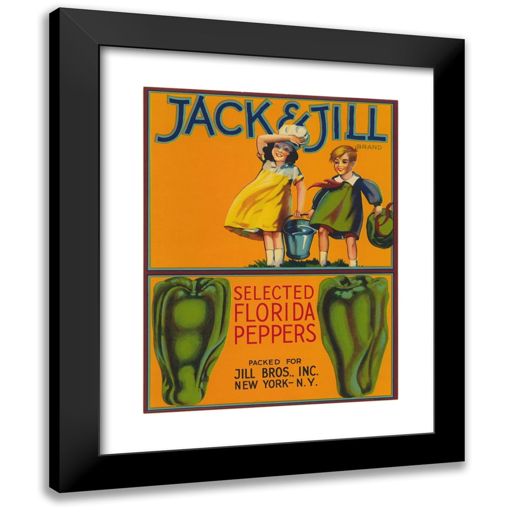 Anonymous 19x24 Black Modern Framed Museum Art Print Titled - Jack and ...