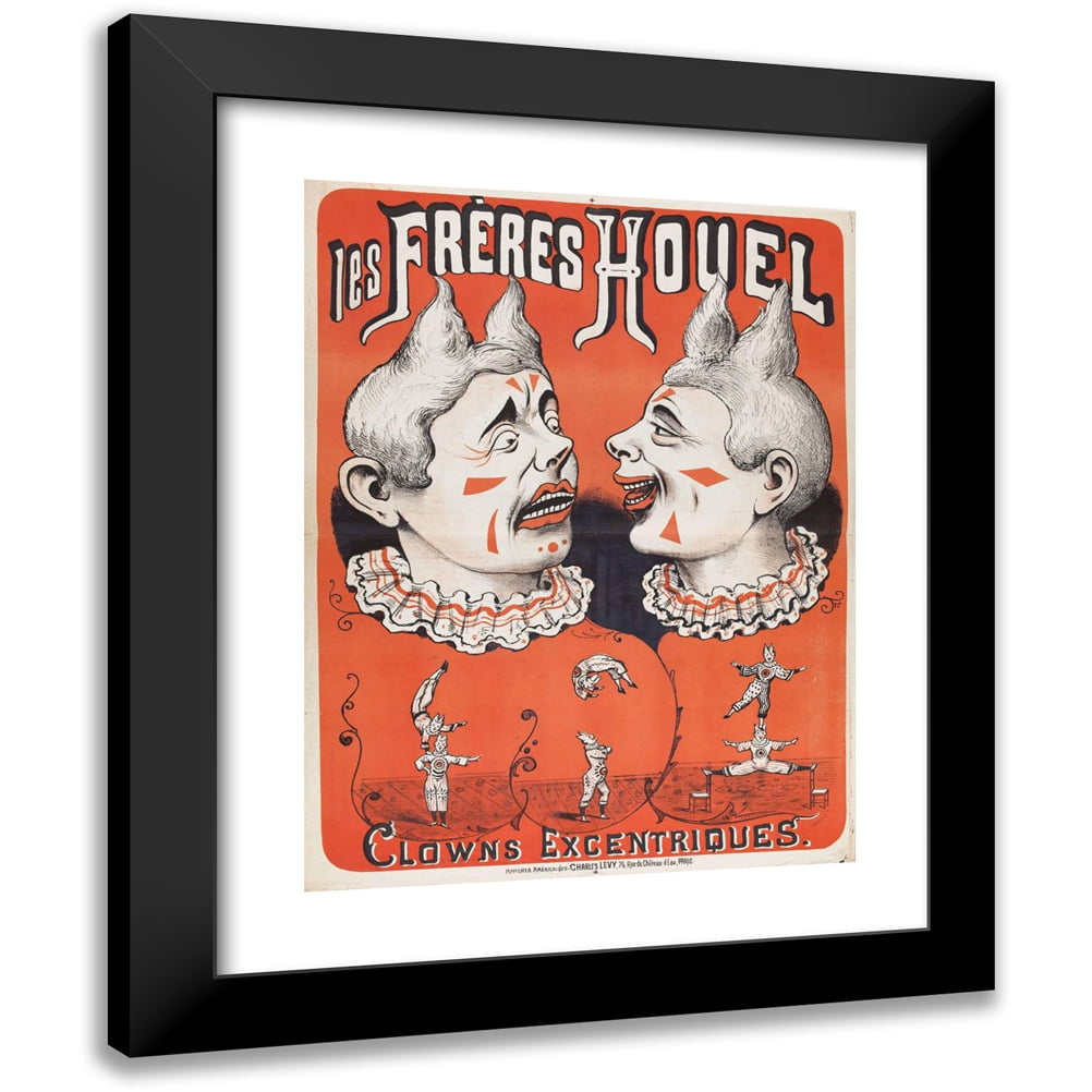 Anonymous 19x24 Black Modern Framed Museum Art Print Titled - Les ...