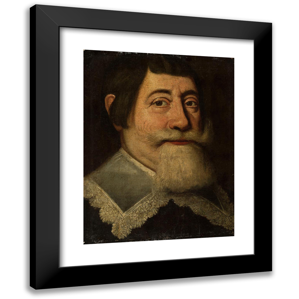 Anonymous 19x24 Black Modern Framed Museum Art Print Titled - Portrait ...