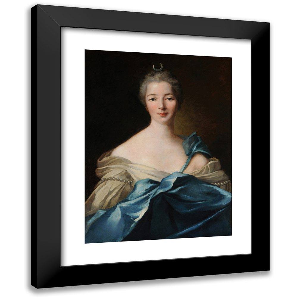 Anonymous 19x24 Black Modern Framed Museum Art Print Titled - Portrait ...