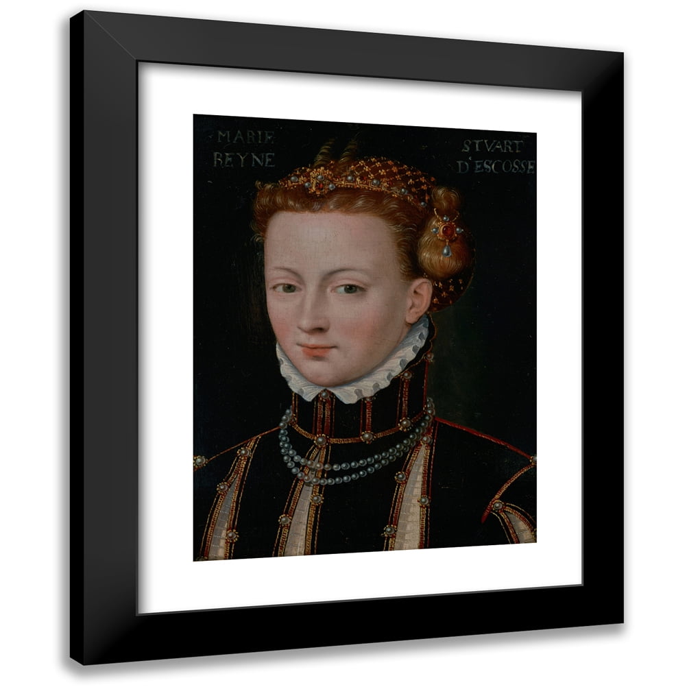 Anonymous 19x24 Black Modern Framed Museum Art Print Titled - Portrait ...